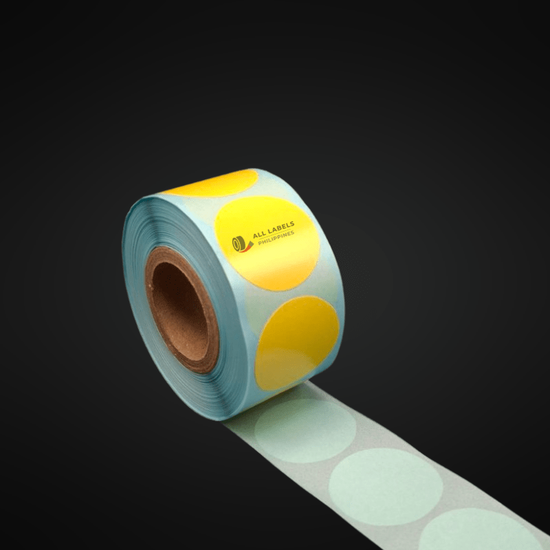Colored Round Label Stickers - All Labels Philippines